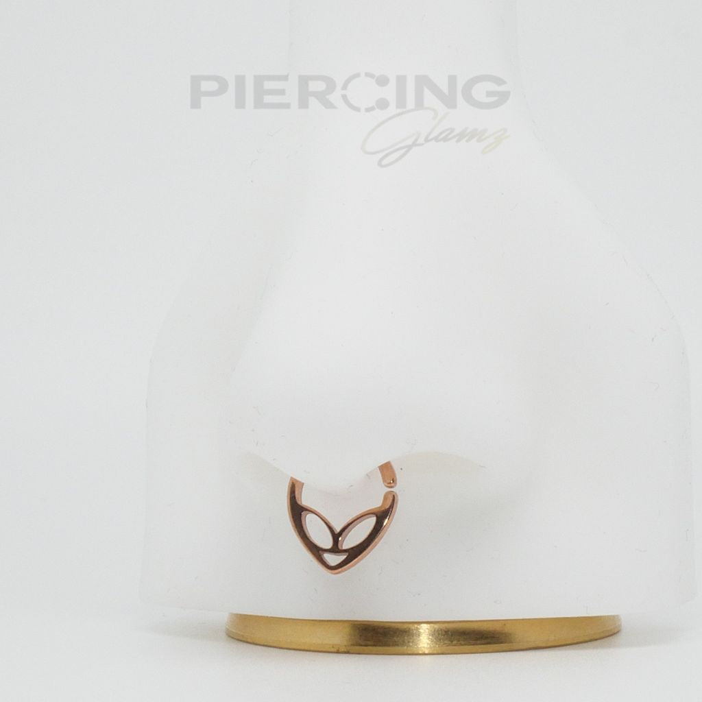 Aro de Nariz, Estilo Alien. Piercing de septum - Tienda – piercing-glamz